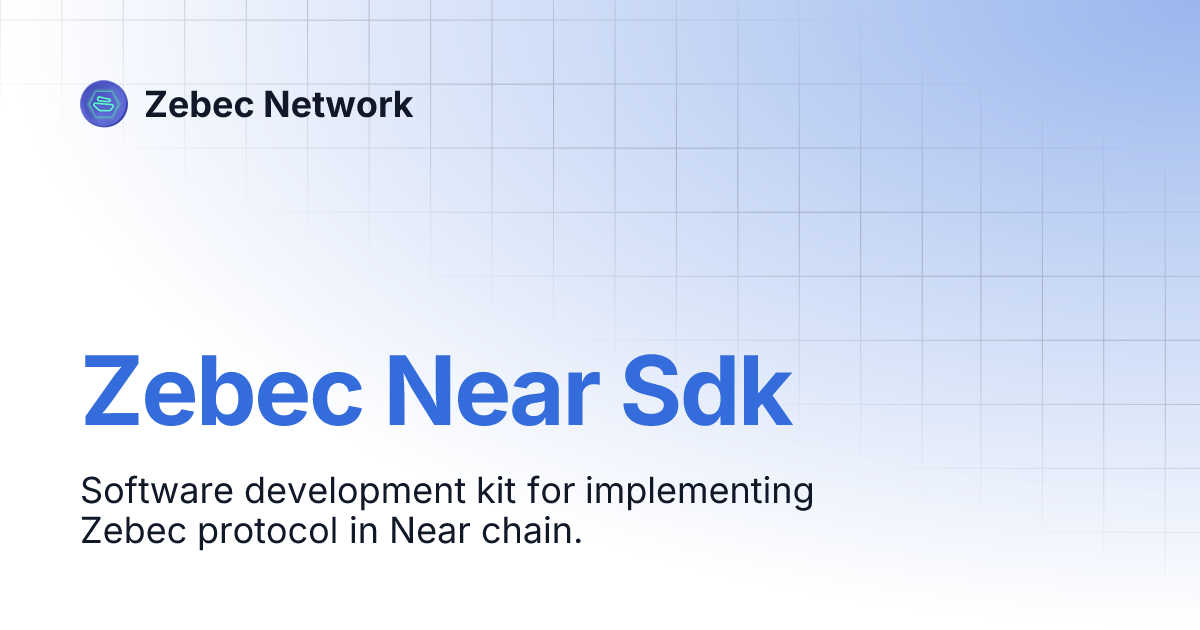 Zebec Near Sdk | Zebec Network